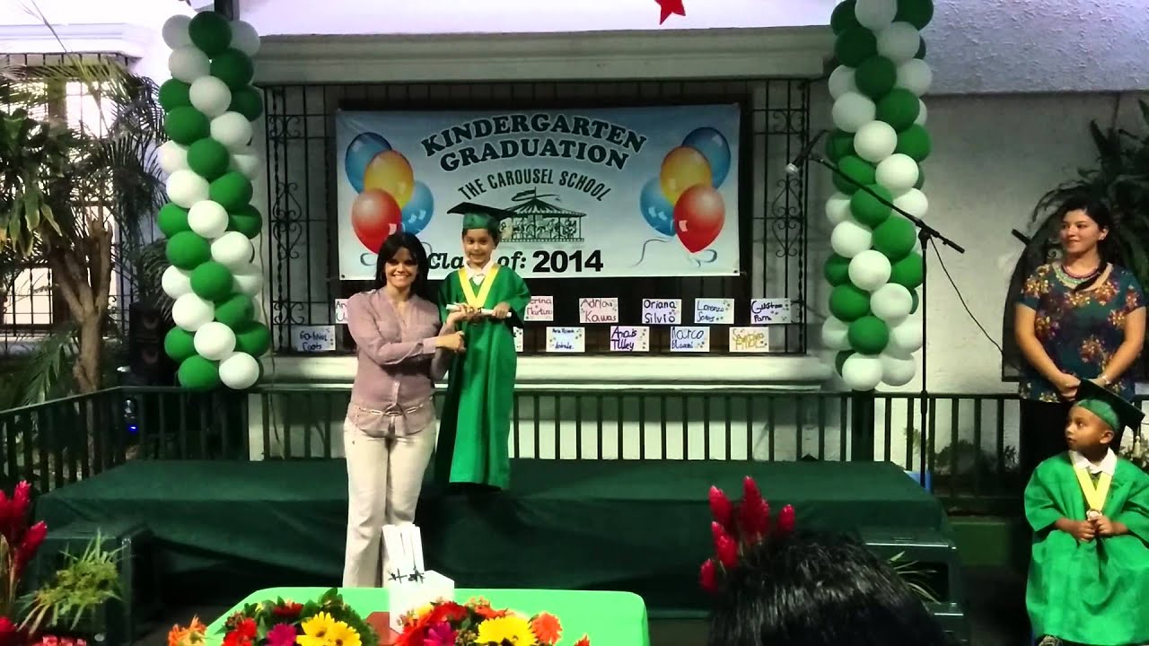 Gabriel Coots Graduation Kindergarten - YouTube