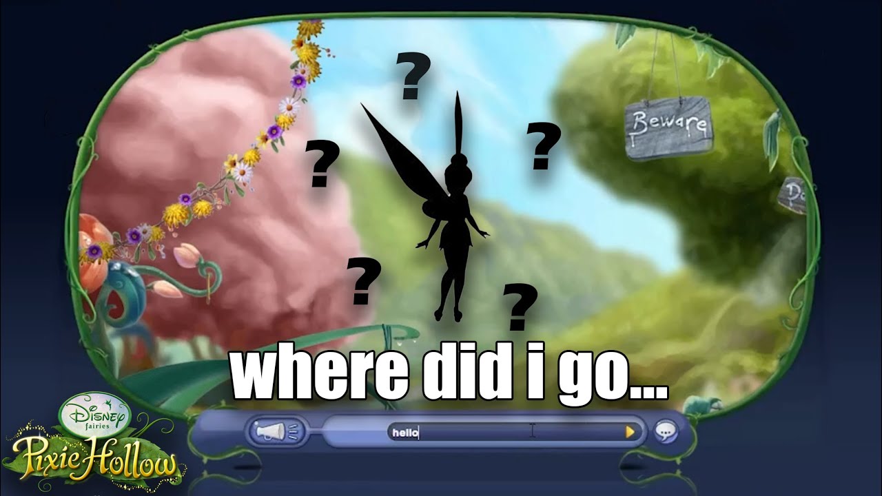 i broke pixie hollow... - YouTube