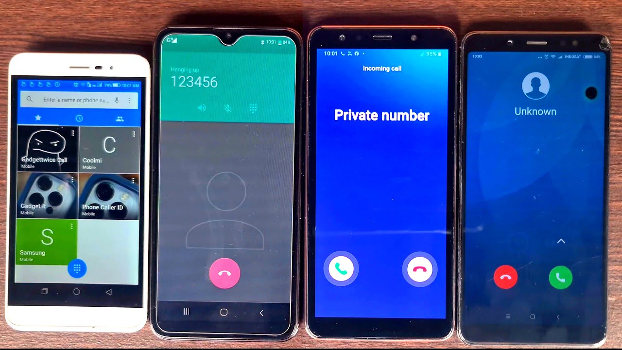 Quad Phone incoming Call & outgoing call Samsung,Redmi,Coolmi From ...