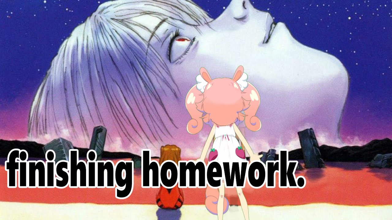 DOING HOMEWORKS VERY HARD MODE #vtuber #envtuber - YouTube