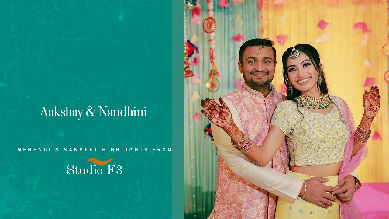 Aakshay & Nandhini | Mehendi & Sangeet Highlights | Balaji Raghunathan ...