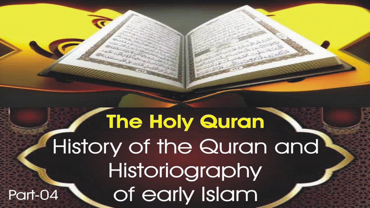 History of the Quran and Historiography of early Islam. for UK, USA ...