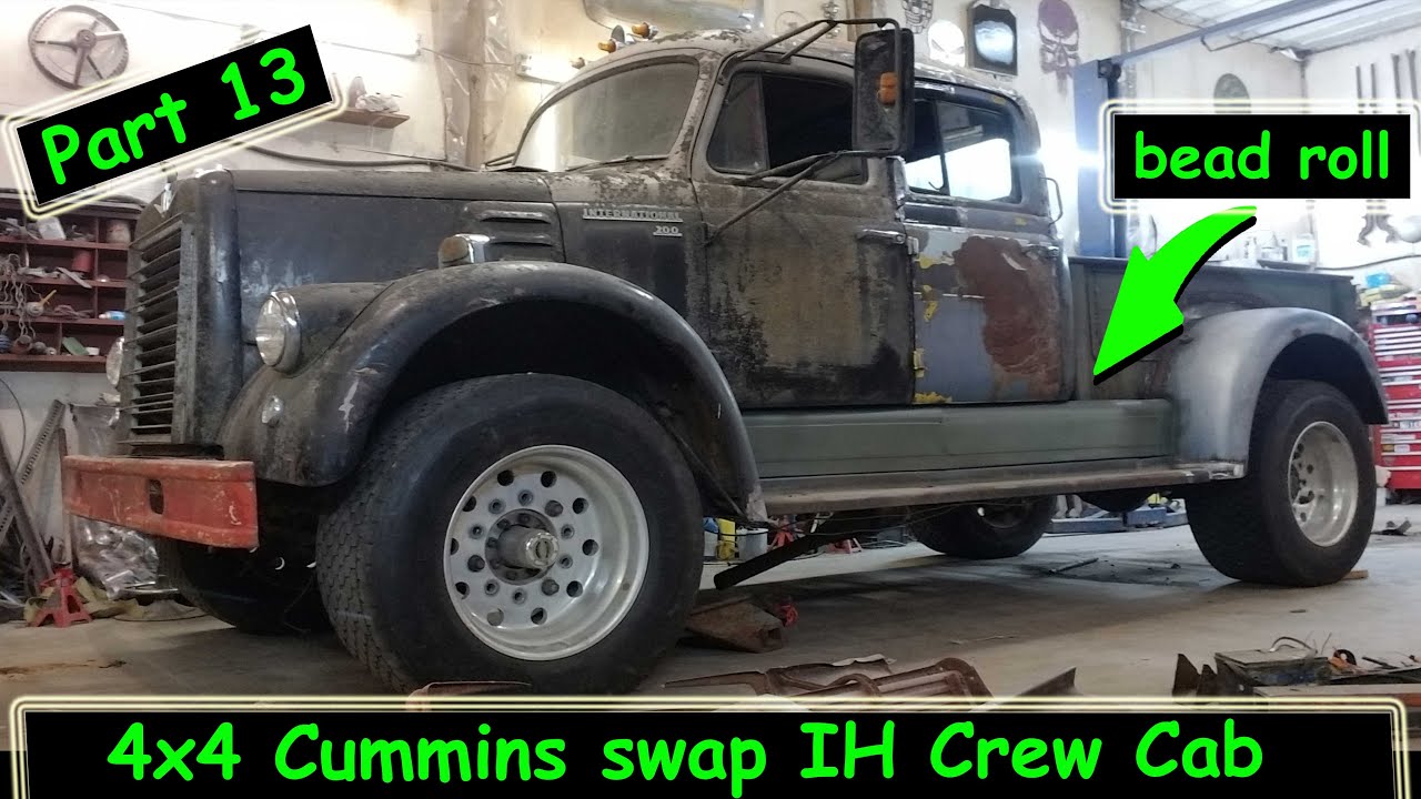 Bead roll the splash aprons for the crew cab Cummins International ...