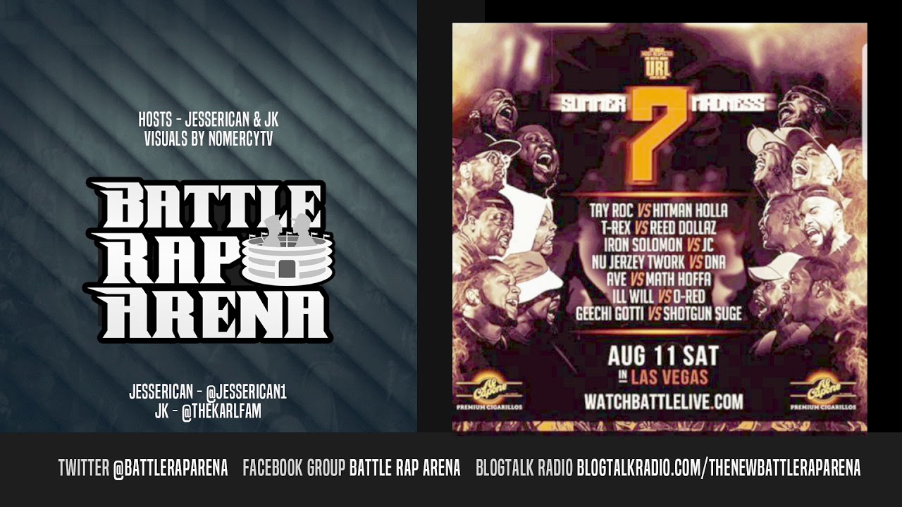 Battle Rap Arena Summer Madness 7 Recap - YouTube