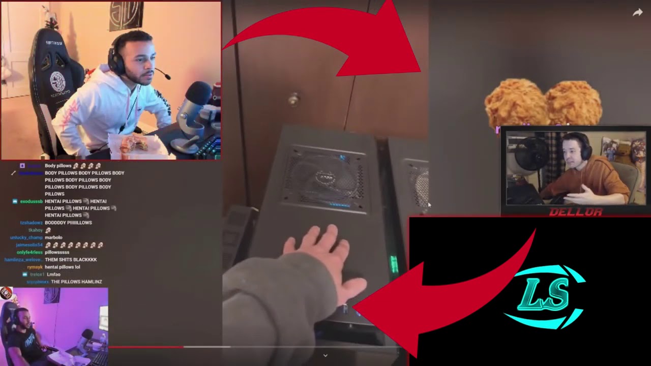 Hamlinz Reacts To Dellor Reacting To Hamlinz Reacting To Dellor House ...