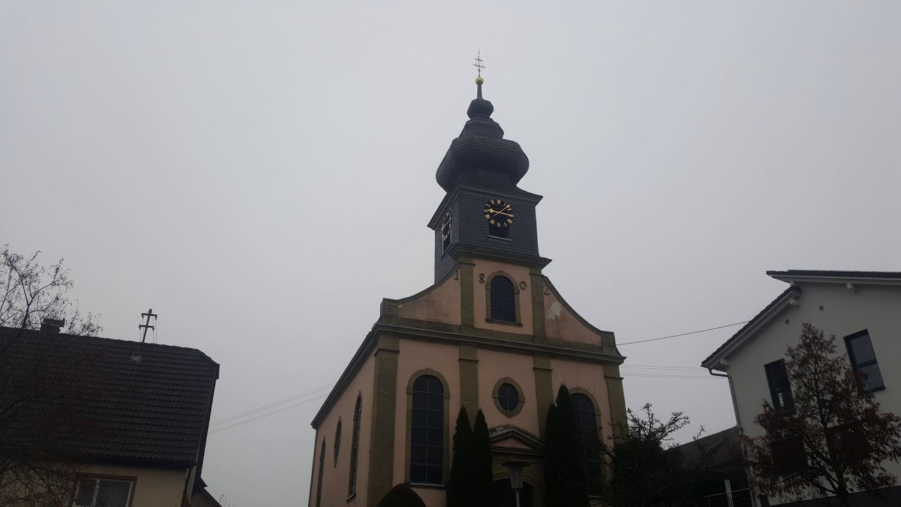 Brehmen (TBB) ev. Kirche Vollgeläut - YouTube