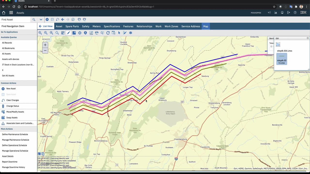 Displaying Linear Layers in IBM Maximo - YouTube