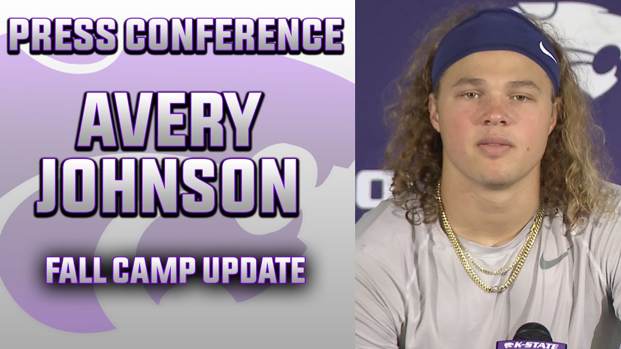 Avery Johnson Press Conference | Kansas State Fall Camp Update - YouTube
