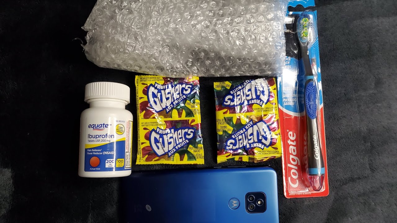 ASMR - Electric Toothbrush, popping bubble wrap, phone tapping, wrapper ...