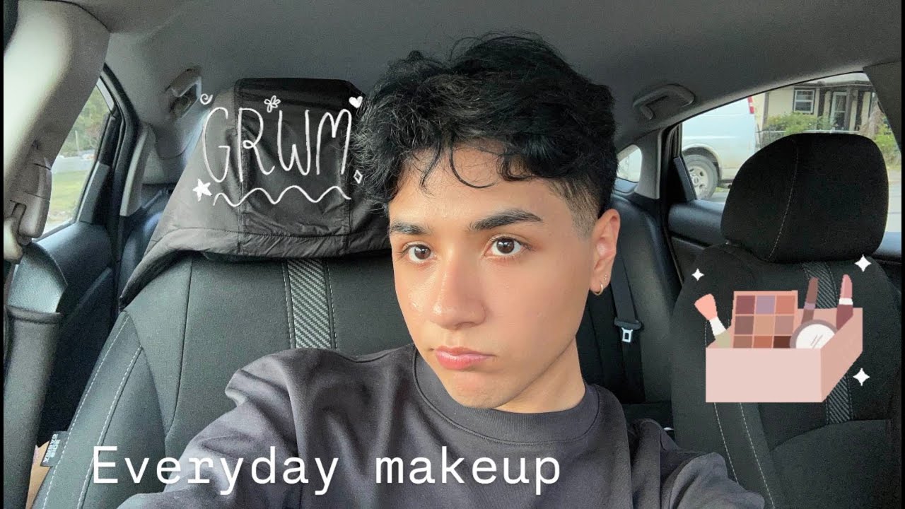 My Simple Makeup Routine as a Boy - YouTube