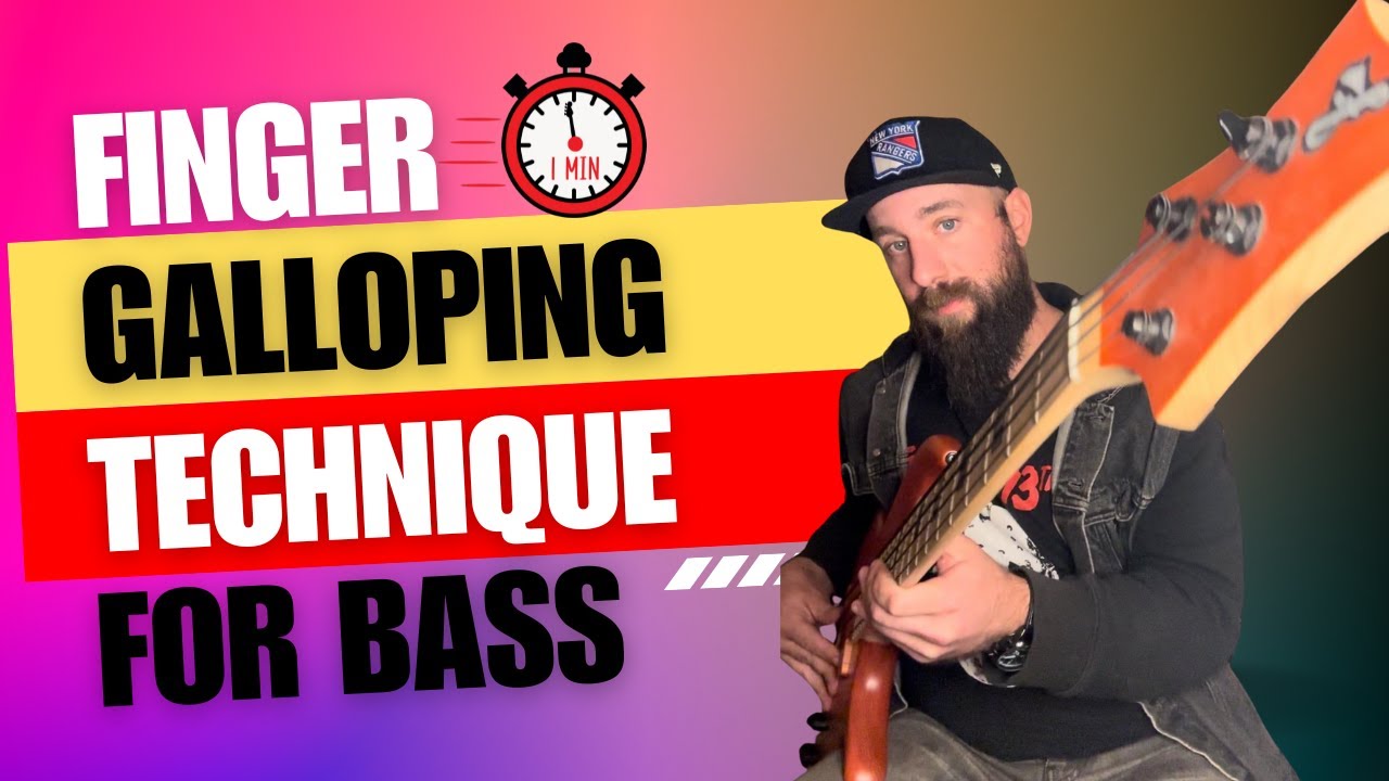 How to Gallop on Bass Guitar - YouTube