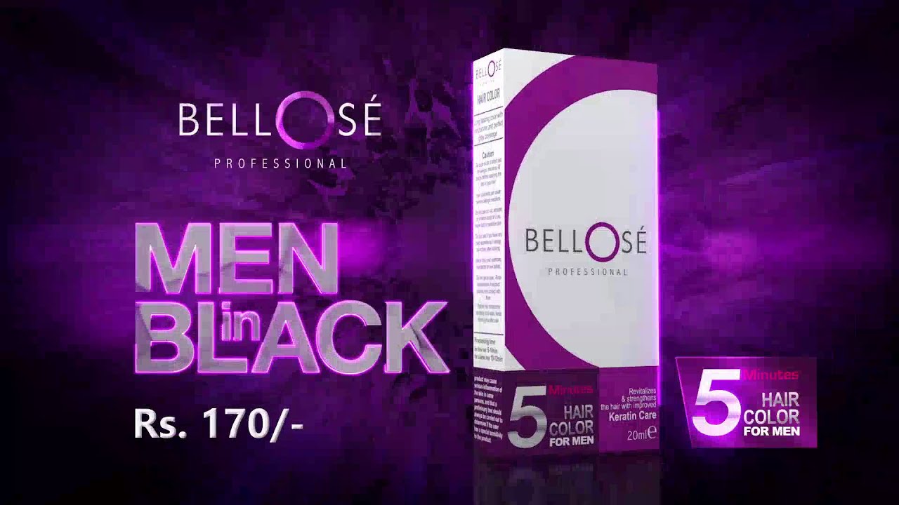 Bellose Men In Black TVC | Bellose Professional - YouTube