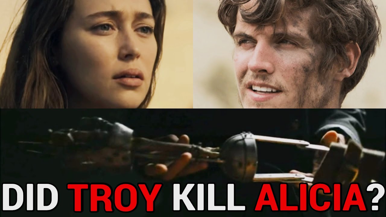 Fear The Walking Dead Season 8 Did Troy Kill Alicia? - YouTube