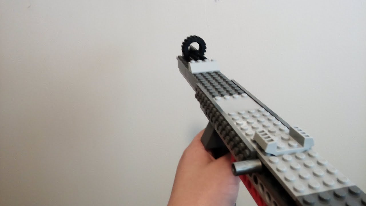 Working Lego MP40 MOC + mechanism - YouTube