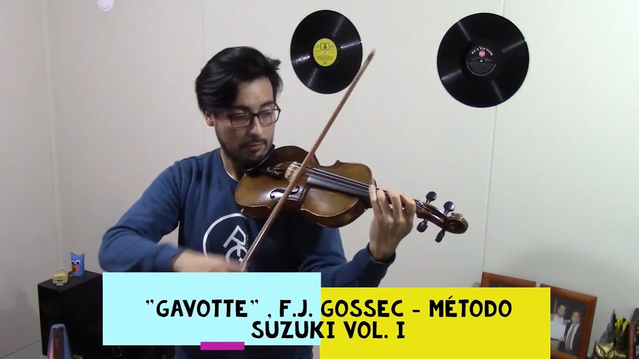 Suzuki 1 - Gavotte, J.S. Gossec. - YouTube