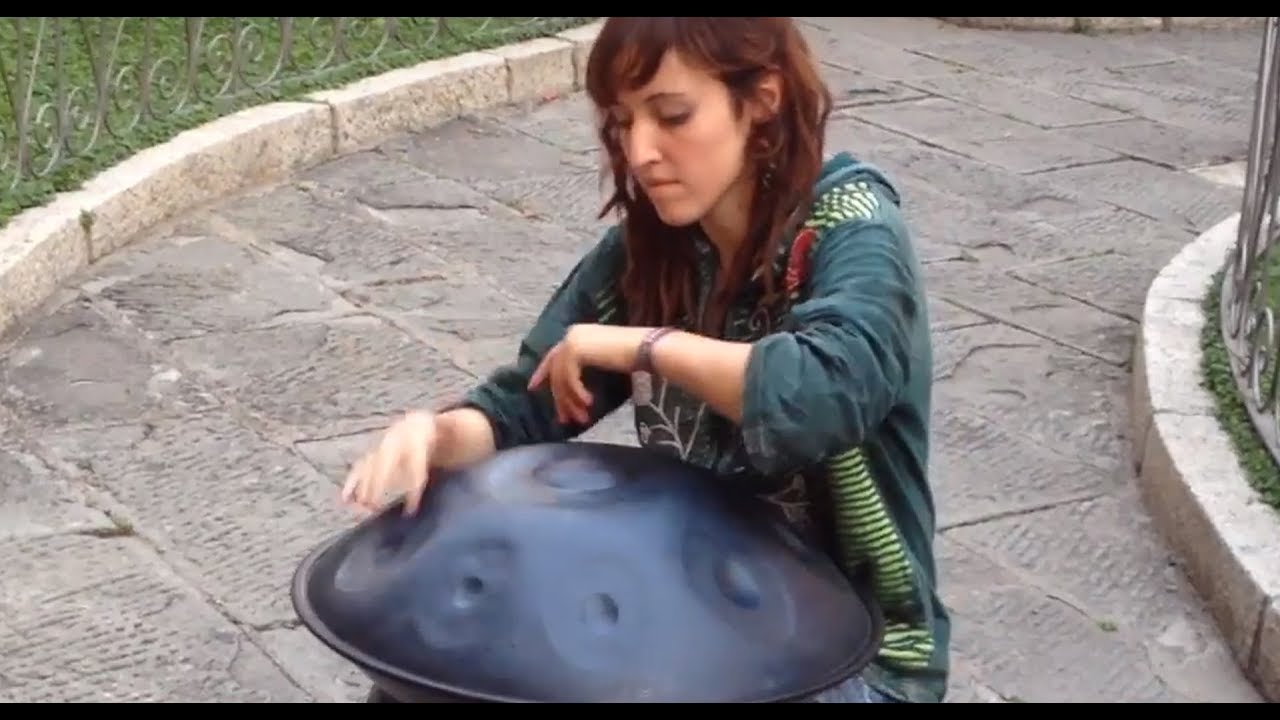 Handpan girl - YouTube