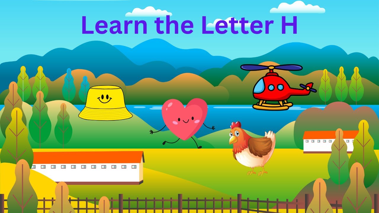 H is for Horse, Helicopter & More# Fun Letter H Song for Kids# - YouTube
