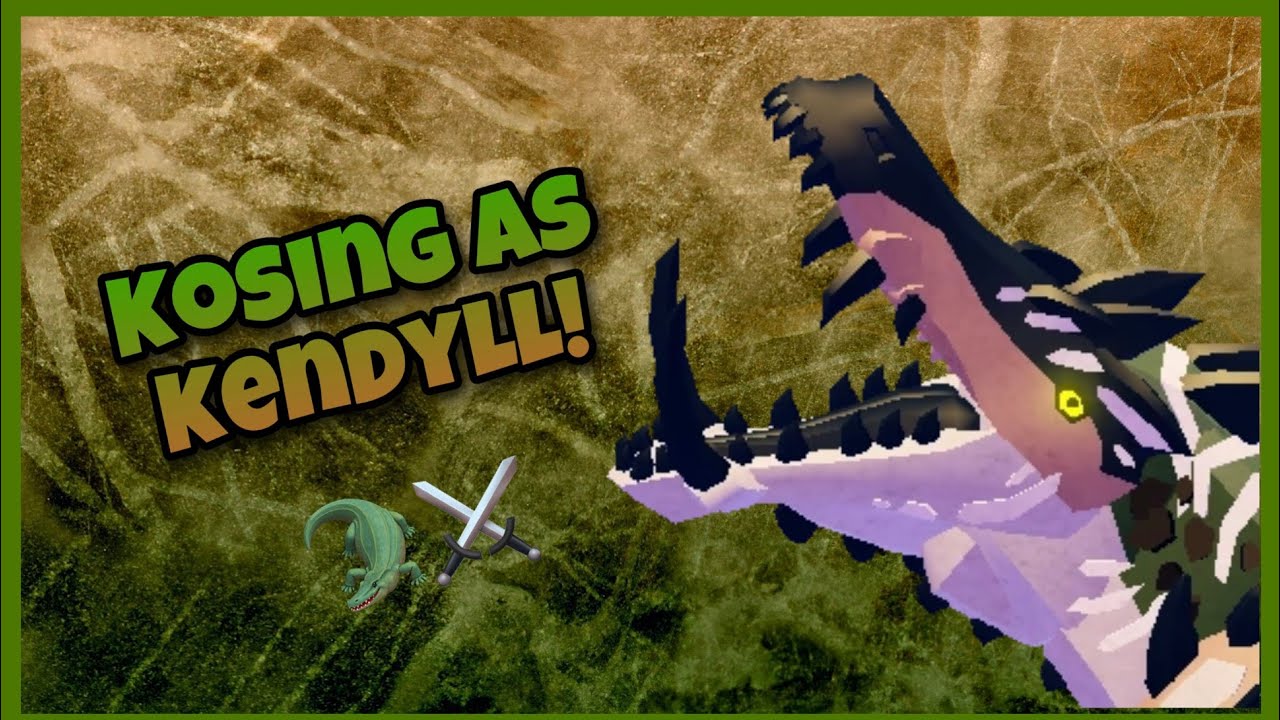 Kosing as KENDYLL! || CREATURES OF SONARIA 🐊⚔️ - YouTube