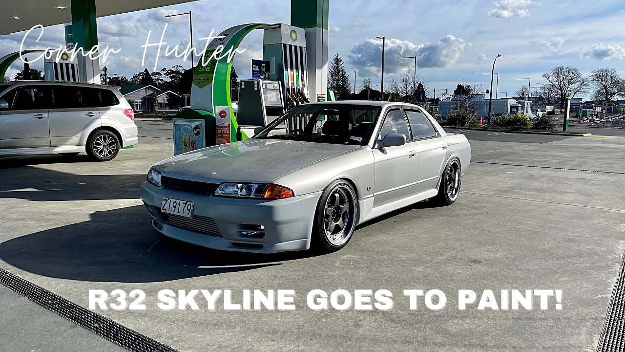 R32 Skyline Goes To Paint!! - YouTube