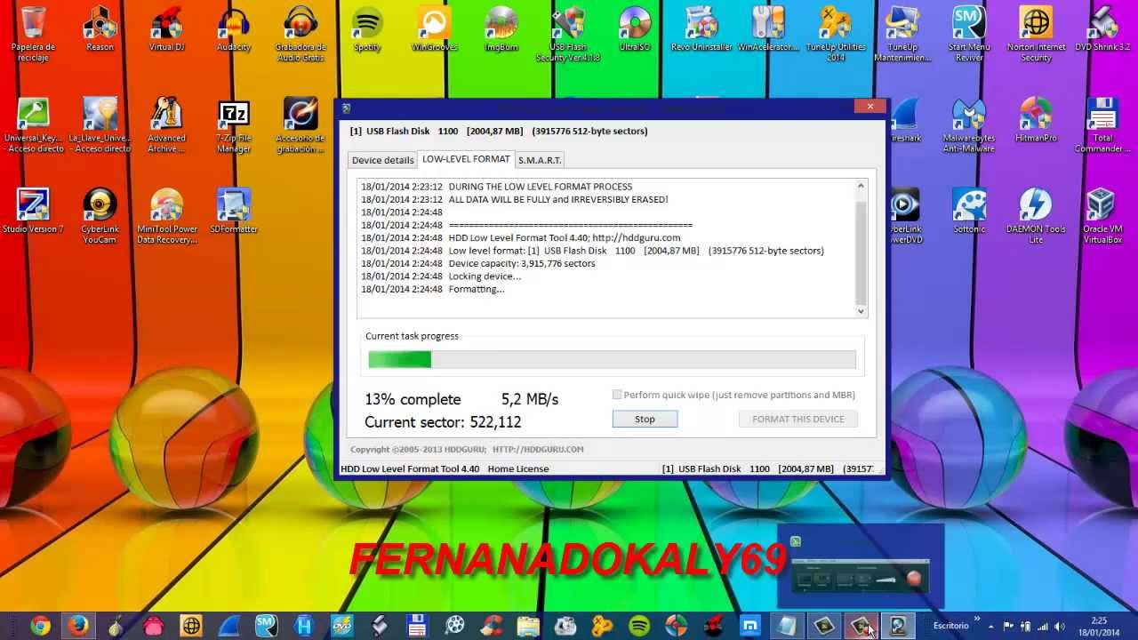 Formatear disco duro o usb a bajo nivel para recuperacion - YouTube