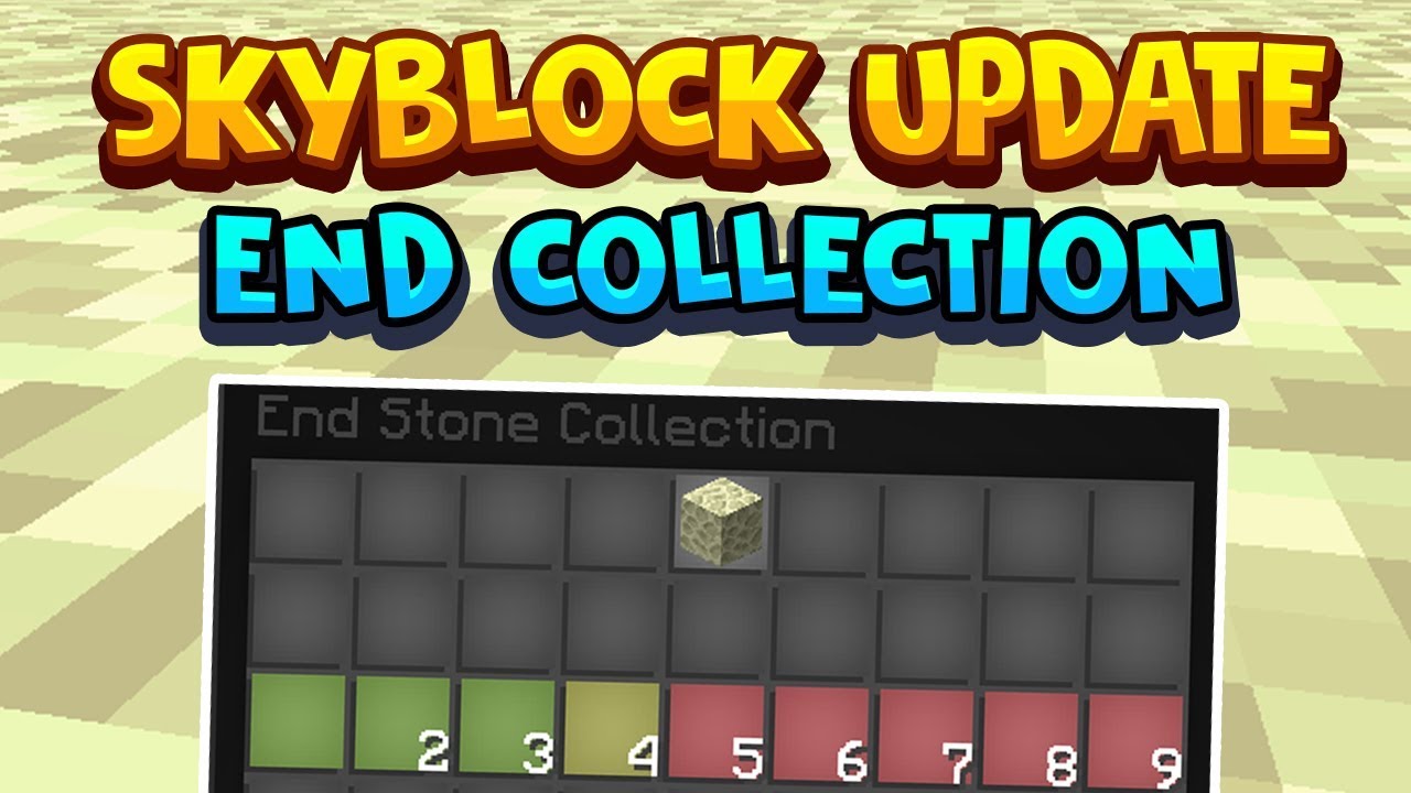 End Update: Endstone Collection + Endstone Sword (Hypixel Skyblock ...