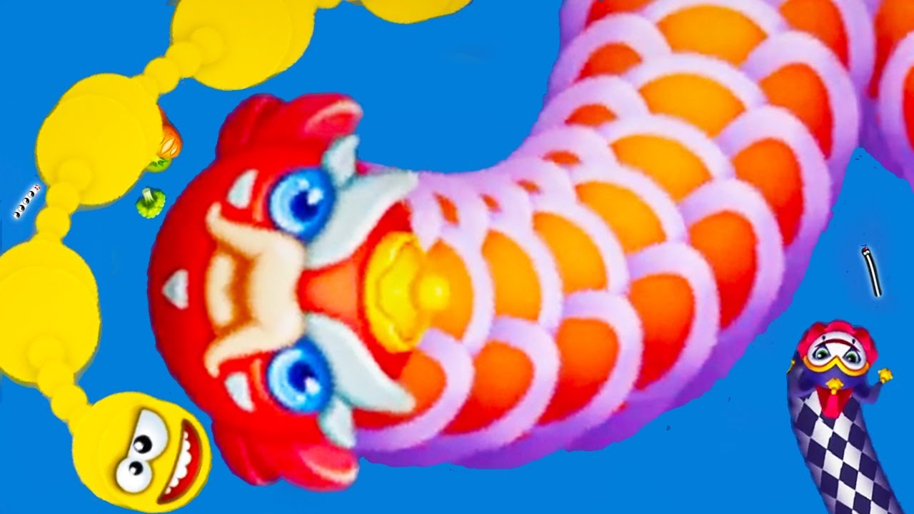 🐍WORMATE ZONE.IO | Rắn săn mồi #096 BIGGEST SNAKE | Epic Worms Zone Best Gameplay | Biggiun TV ...