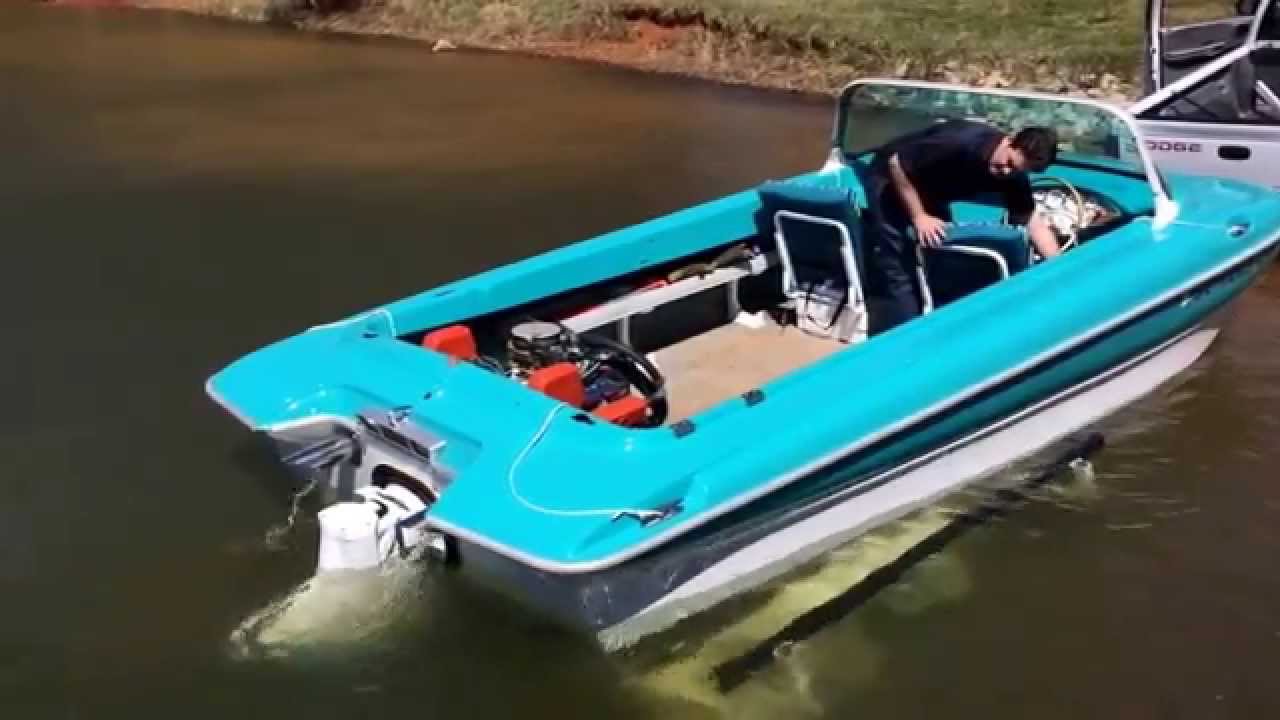 1964 Johnson OMC Deluxe First Launch in 20 Years - YouTube