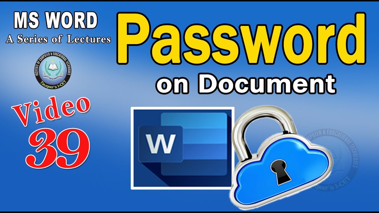Ms Word Password On Document How To Add remove Password On Document In Word YouTube ms-word-password-on-document-how-to-add-remove-password-on-document-in-word-youtube