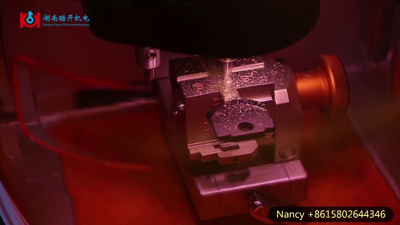 How to use alpha key machine to cut dimple keys.(Nancy:WhatsApp: +86 ...