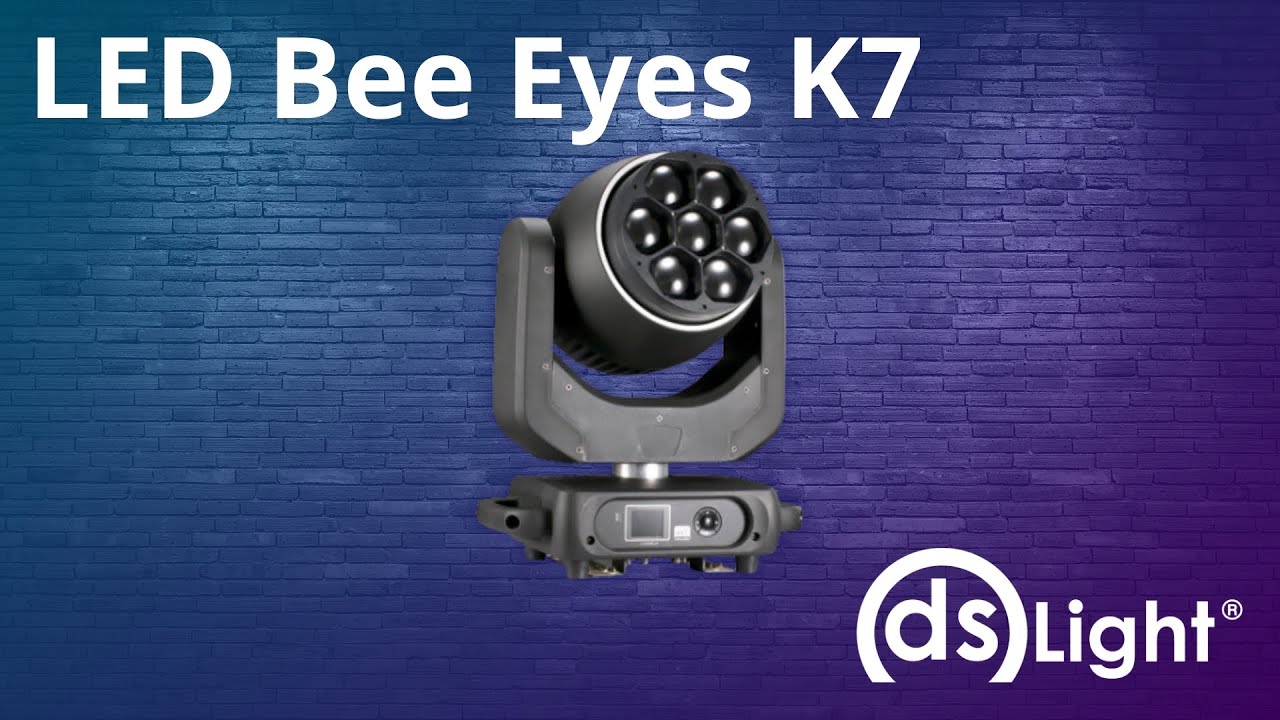 Ds'Light - LED Bee Eyes K7 - YouTube