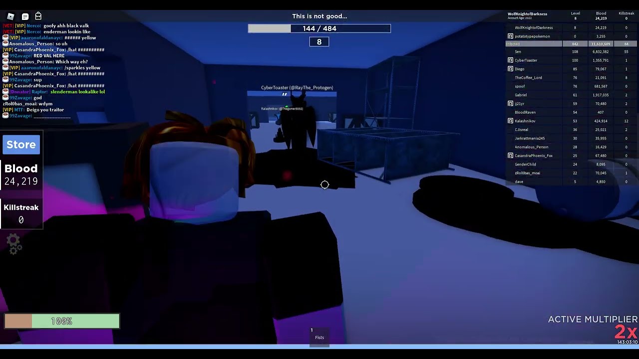 Roblox Transfur Outbreak Black Valkyrie spotted! - YouTube