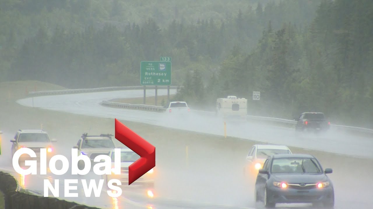 Hurricane Dorian: Wind, rain from storm thrash southern New Brunswick ...