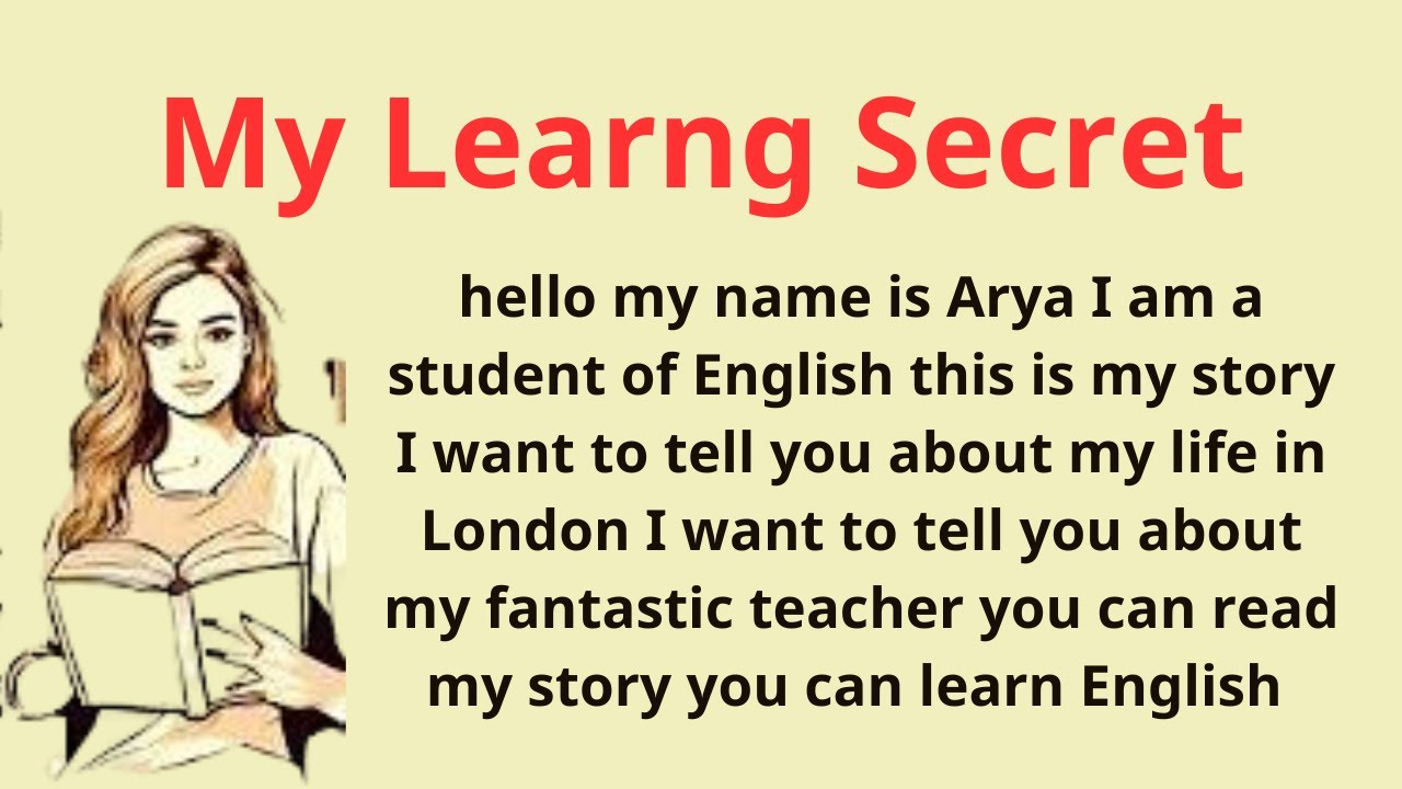 My Learning Secret \ How To Learn English \ My Process To Learn English ...