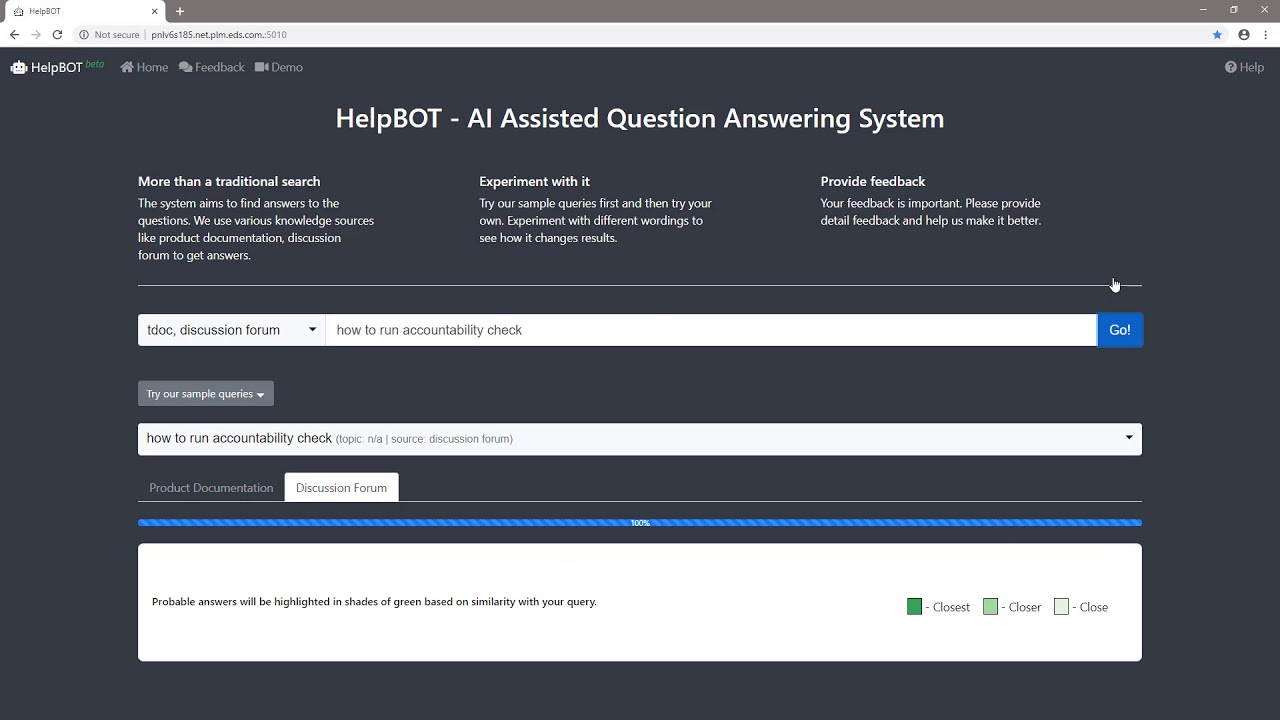 HelpBOT - An AI Assisted Question Answering System - YouTube