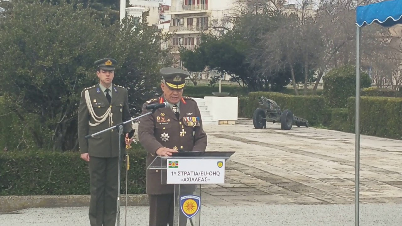 Τι είπε ο Δ. Ζερβάκης για το έργο του στη 1η Στρατιά - YouTube