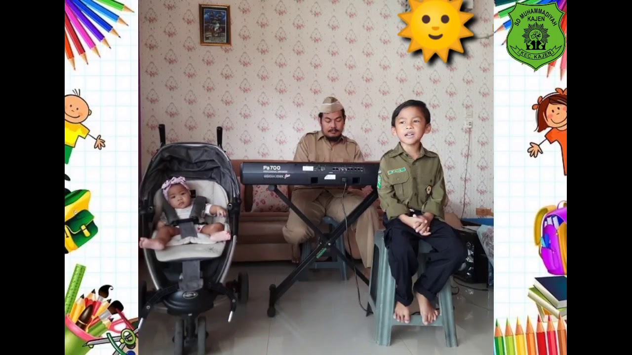 HARI GURU (Kelas 1A - Faiz Aydin Ikhwan : Lomba Menyanyi) | SD ...