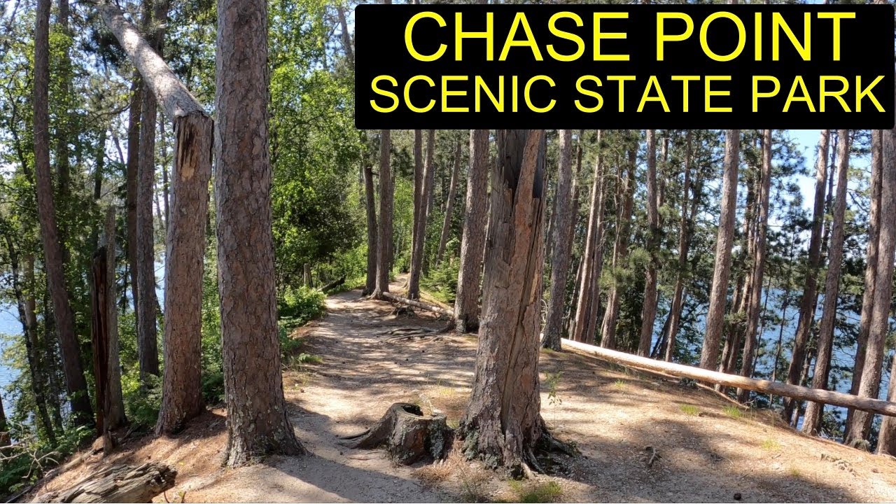 Chase Point, Scenic State Park. Bigfork, MN. Relaxing Hiking Video with ...