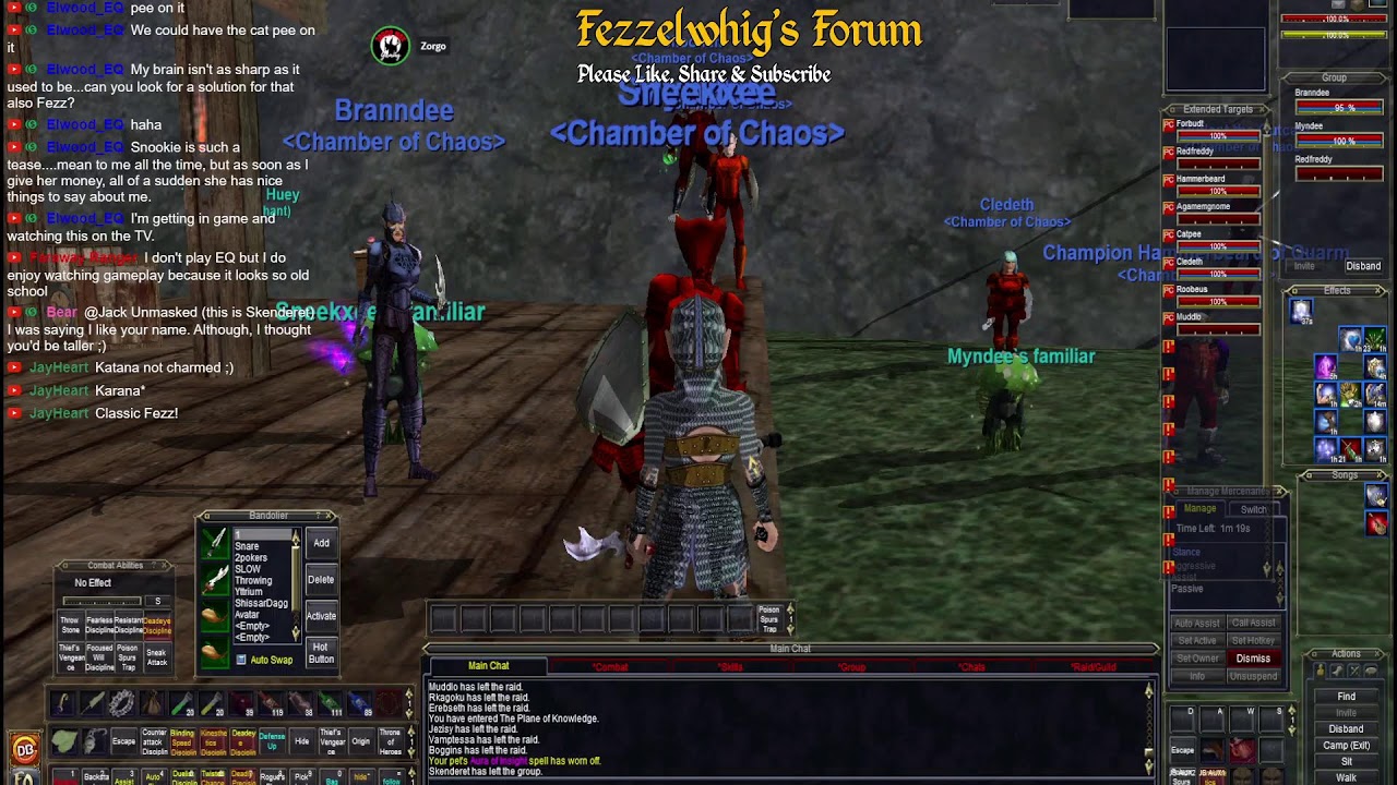 Everquest - Guild Raid level 65 (Firiona Vie Server) - YouTube