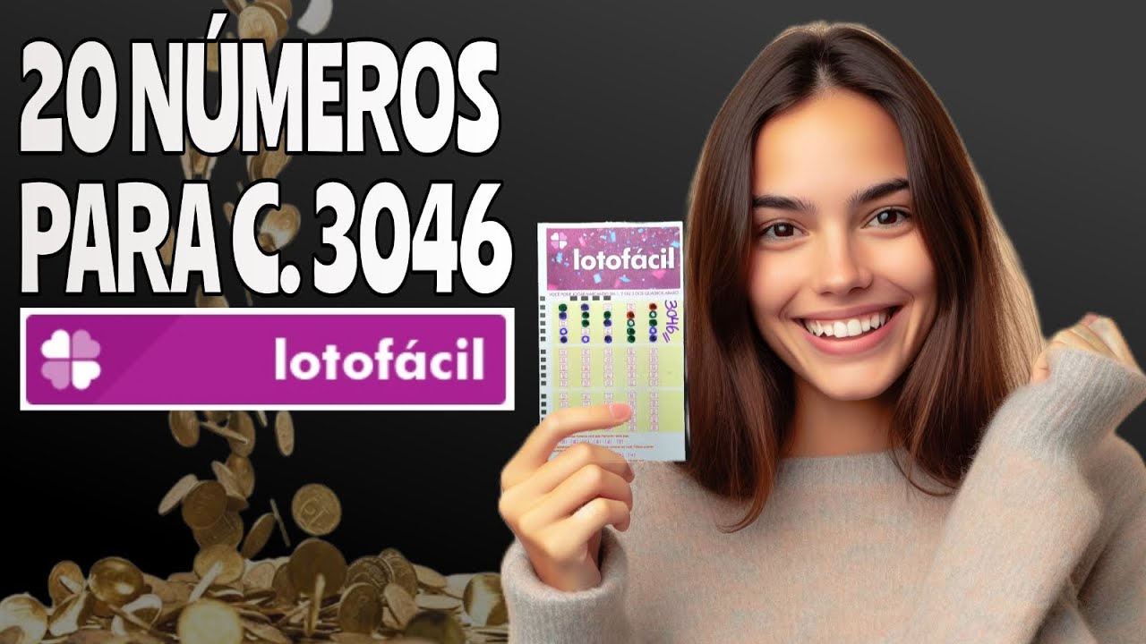 20 NÚMEROS para escolher 15 hoje LOTOFÁCIL 3046 Análise de ...