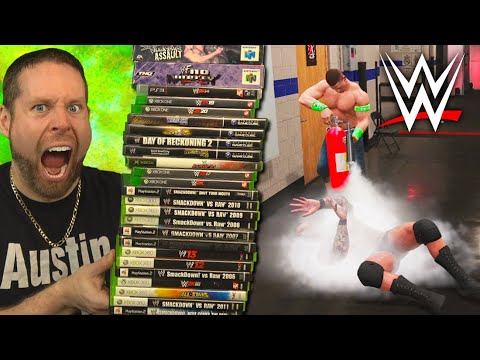 Winning a BACKSTAGE BRAWL on EVERY WWE Video Game - YouTube