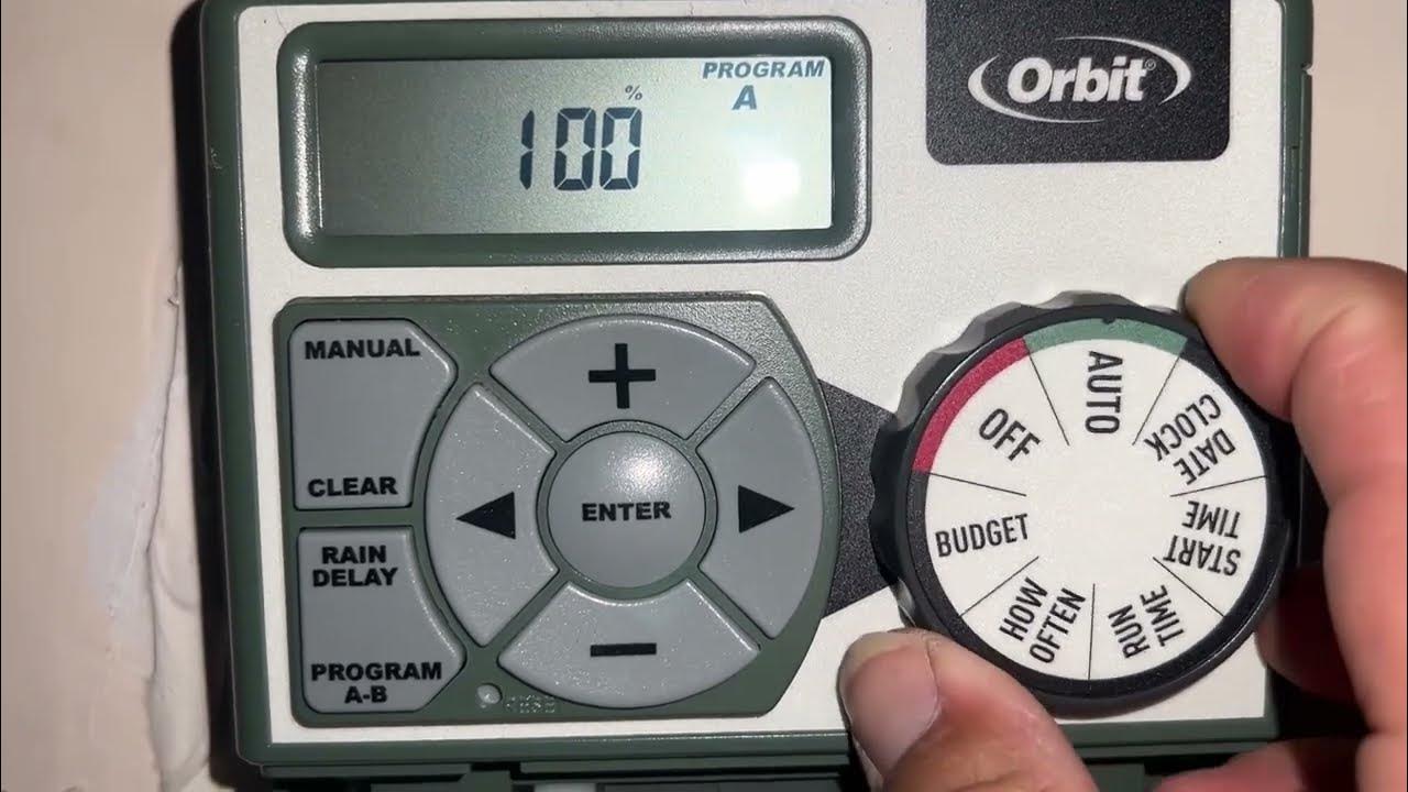 How to set up an Orbit controller (easy dial)#Orbit - YouTube