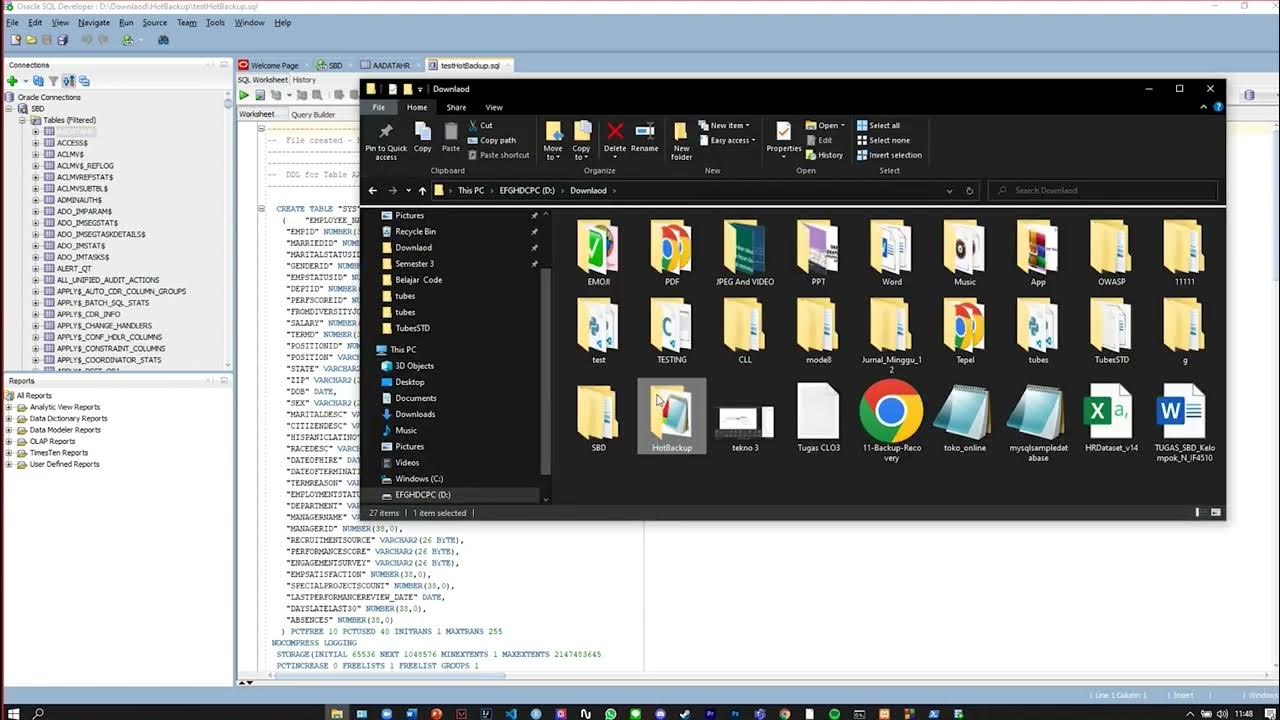 Hot Backup and Recovery Dengan Oracle 19c (FULL BACKCUP) - YouTube