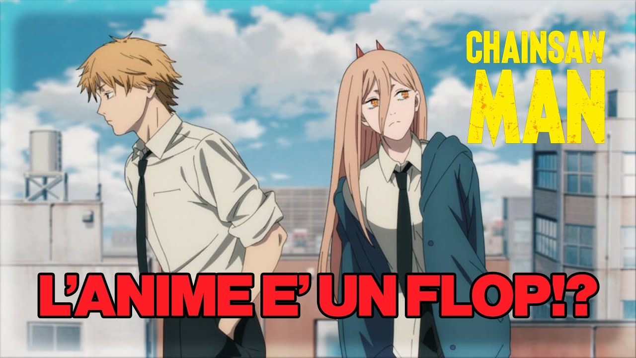 FLOP dell'anime di CHAINSAW MAN in GIAPPONE -Anime News ITA- - YouTube