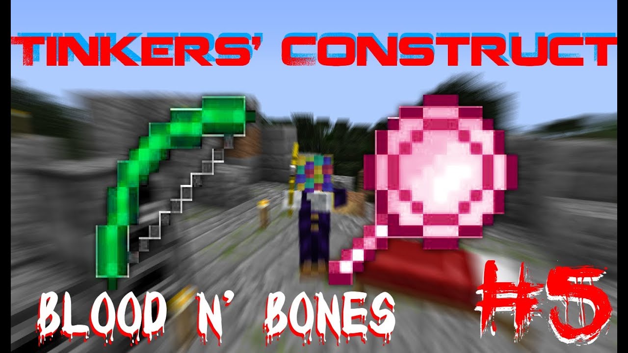 Tinkers' Construct! | FTB Blood N' Bones Modpack Ep. 5 - YouTube