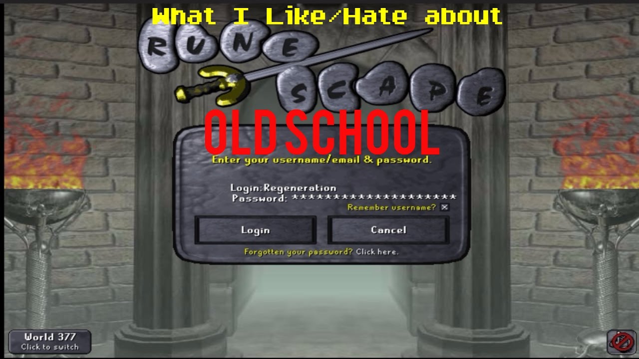 RuneScape Old School (RS2): Why I like it and why I hate it - YouTube