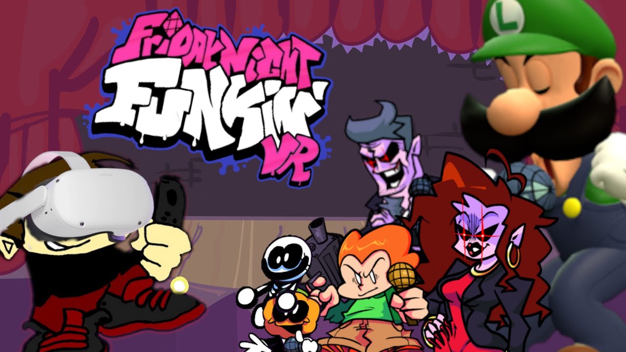 friday night funkin' VR (fnf vr)(by @ThisIsBennyK) #fridaynightfunkin # ...