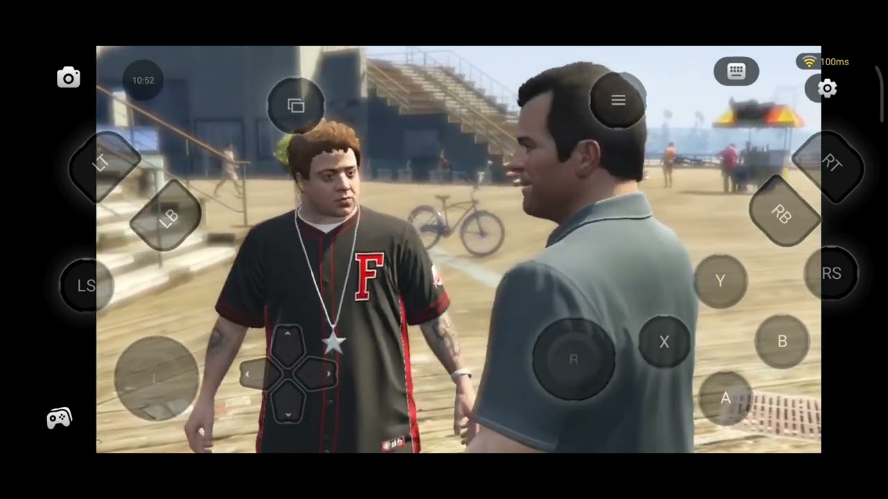 GTA 5 : MICHAEL SAVE HER DAUGHTER ! MOBILE GAMEPLAY ON CHIKII #MISSION ...