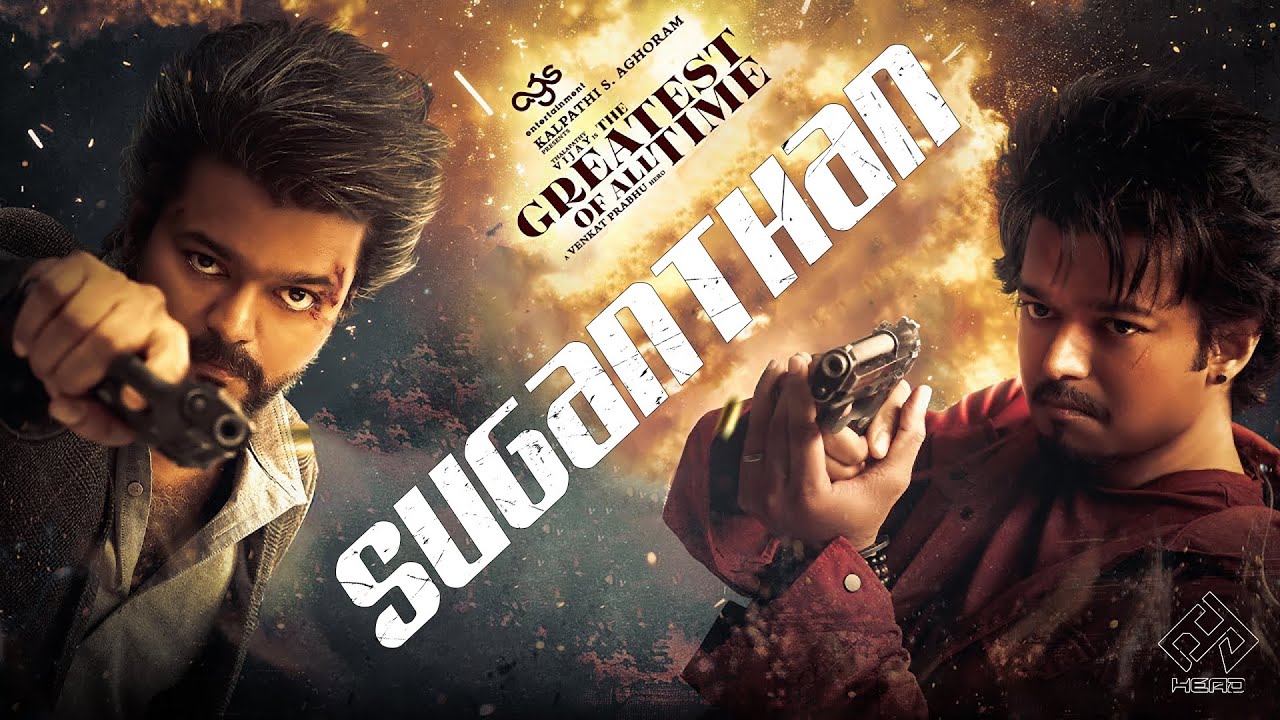 SUGANTHAN | GOAT TITLE ANIMATION | THALAPATHY VIJAY | VENKAT PRABHU ...