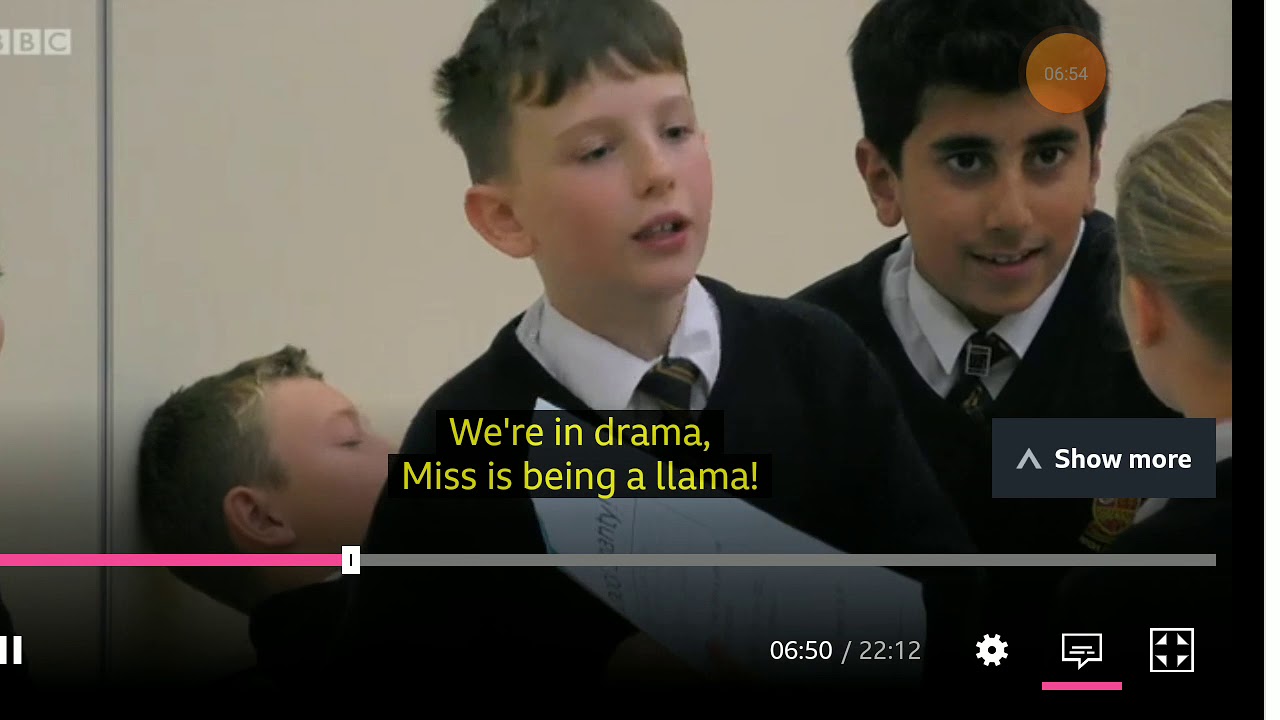 Our School Series 6 Episode 19 Less Chat More Action - YouTube