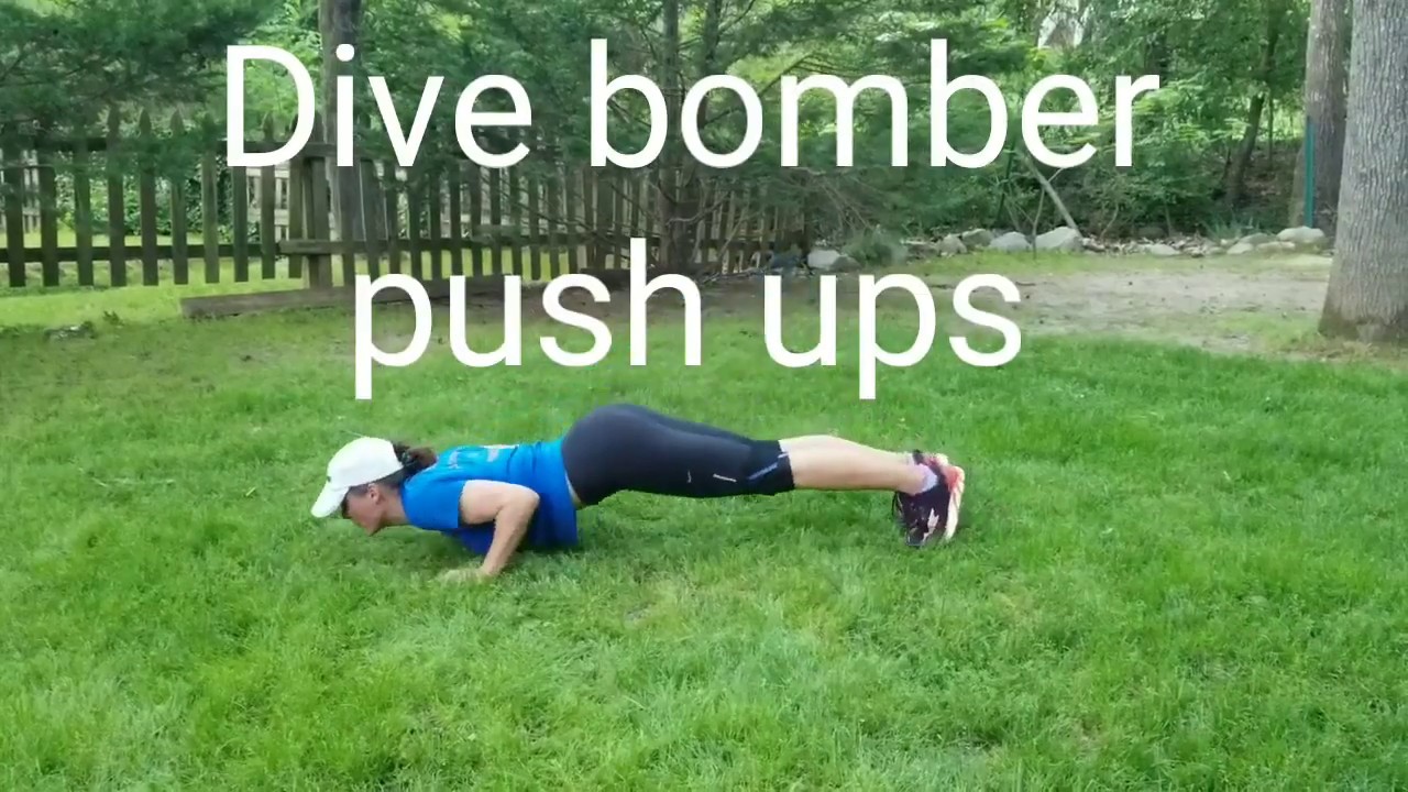 Dive bomber push ups: strength training for Endurance athletes - YouTube